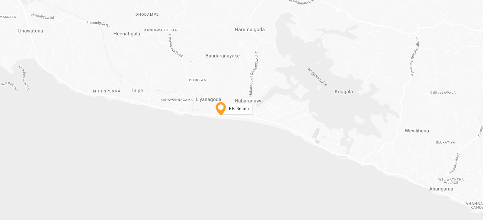 Galle Beach Side Hotels | KK Beach Galle